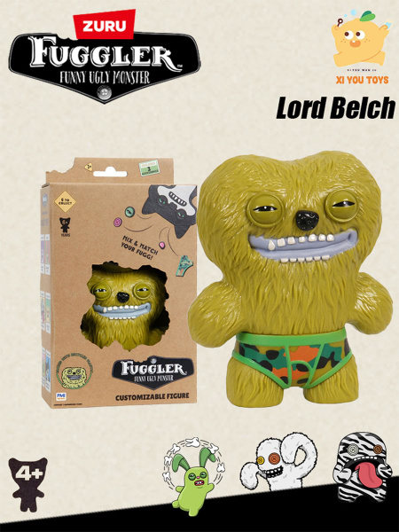 Fuggler Customizable Figure Lord Belch / Модель зубастого монстра с ...