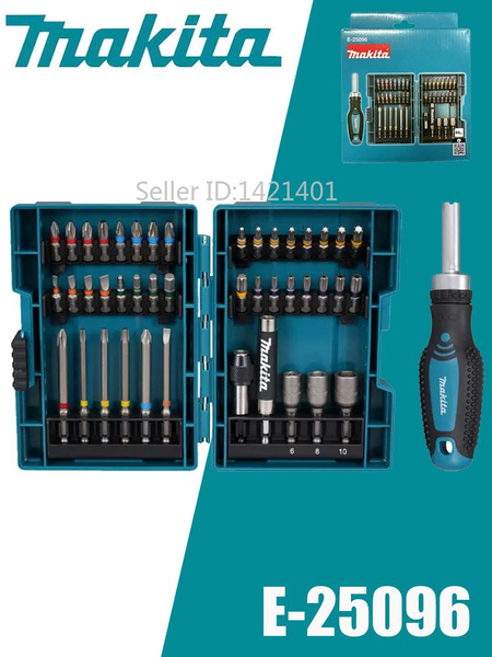 Набор бит для отверток Makita E-25096 44 шт. купить на OZON по низкой ...