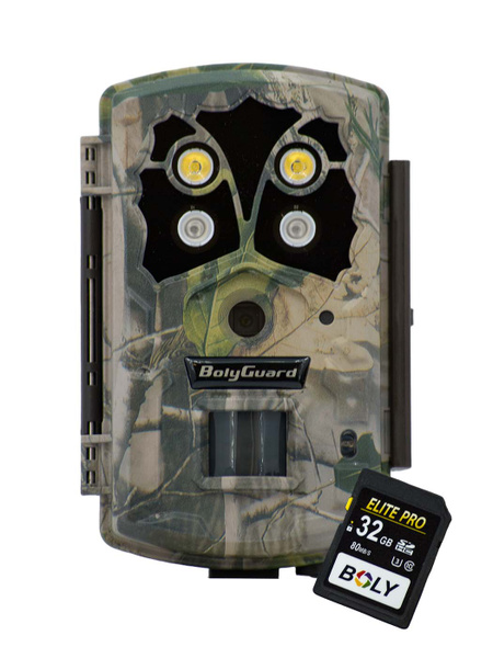 Фотоловушка BolyGuard LY590-D4K в комплекте с картой памяти Boly Elite ...