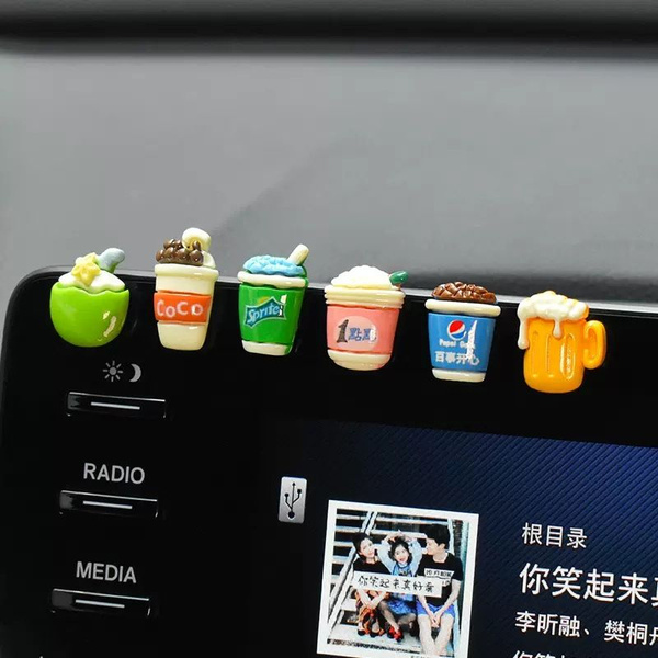 Набор для напитков из смолы декора приборной панели Auto Dashboard с купить c доставкой на OZON ...