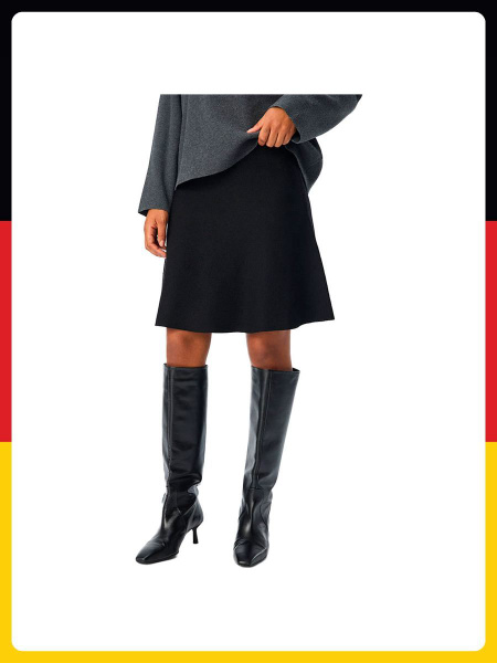 Юбка Женский OBJECT черный, размер 48, 50 На любой сезон купить c доставкой на OZON по низкой ...