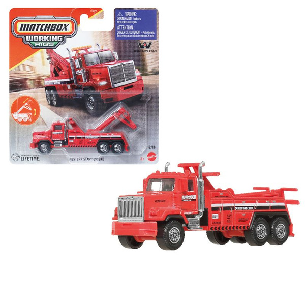 Машинка Matchbox Рабочие установки 1:64 Western Star 6900XD купить на ...