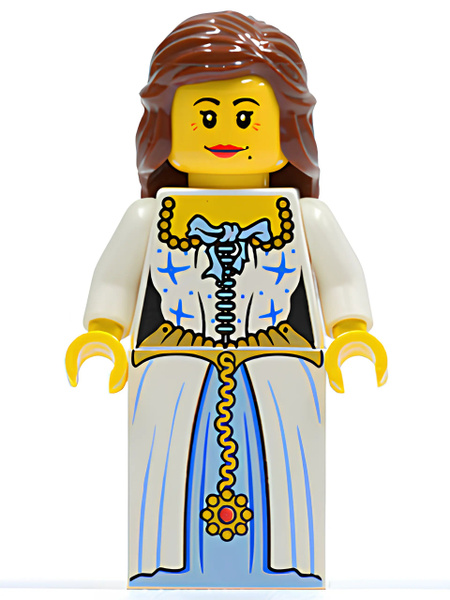Минифигурка Lego Bride, Printed Legs twn132 N купить на OZON по низкой ...