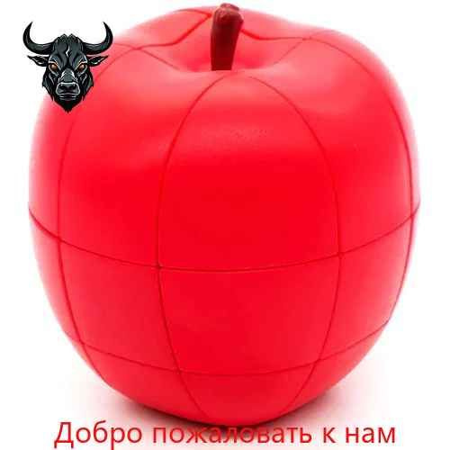 Характеристики Кубик Рубика Яблоко / Fanxin Apple Cube Красный ...