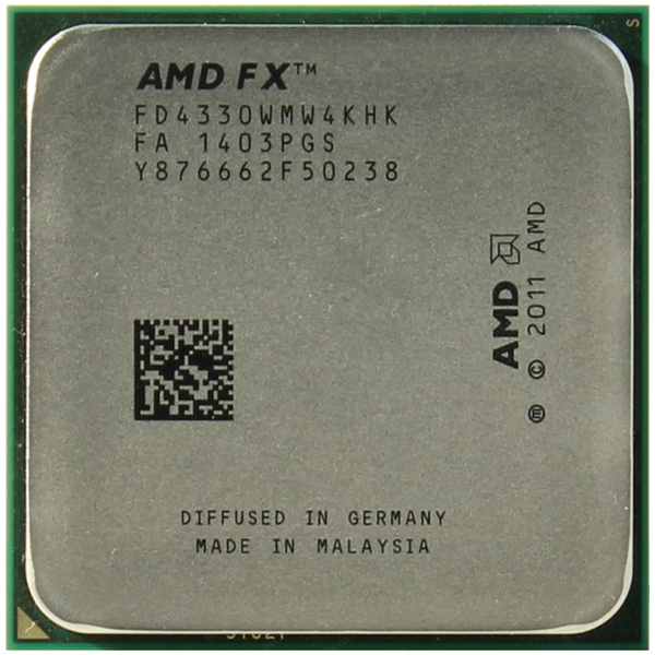 Процессор AMD, OEM (без кулера), 4 яд., 4 ГГц купить c доставкой на ...