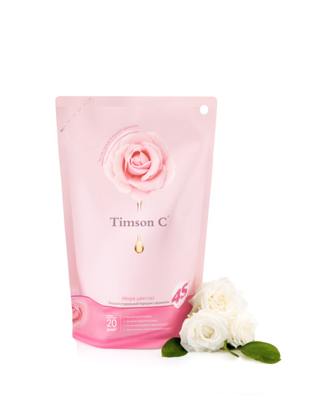 Timson Жидкий стиральный порошок с ароматом Море цветов 1,25кг купить на OZON по низкой цене ...