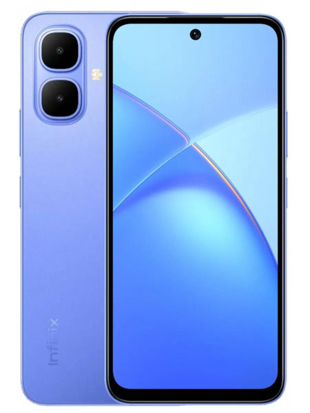 Смартфон Infinix SMART 7HD 2/64 Гб белый 128 ГБ 2 ГБ Синий, Голубой 6. ...