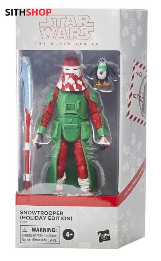 Hasbro Star Wars The Black Series Snowtrooper Holiday Edition 6 Inch Action Figure OZON 1486071941