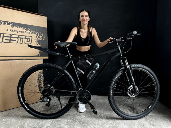 Велосипед 27.5" RICHIESTO АЛЮМИНИЕВАЯ РАМА 19" горный Для спорта и ...