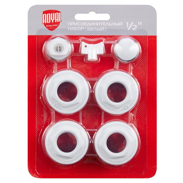 Монтажный комплект для радиатора Royal Thermo Набор 1/2", Сталь, Латунь ...