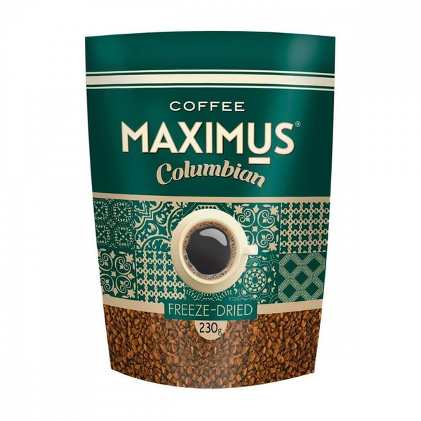 MAXIMUS Кофе сублимированный Columbian, 40 г - купить с доставкой по ...