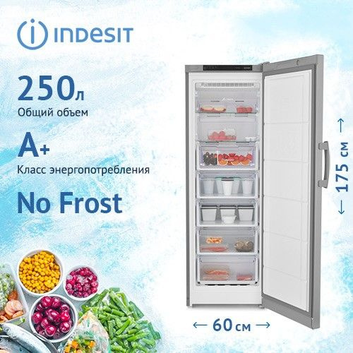 Морозильная камера Indesit DFZ 5175 S по низкой цене: отзывы, фото ...