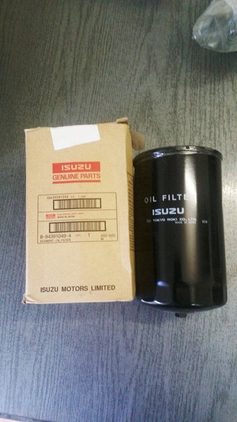 Фильтр масляный Isuzu 8943910494 - купить по выгодным ценам в интернет ...