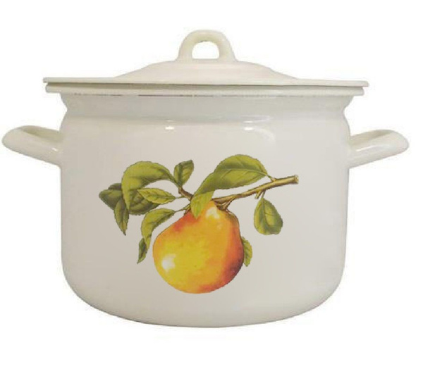 Кастрюля Лысьвенские эмали, Эмалированная сталь, 2,4 л - купить по ...