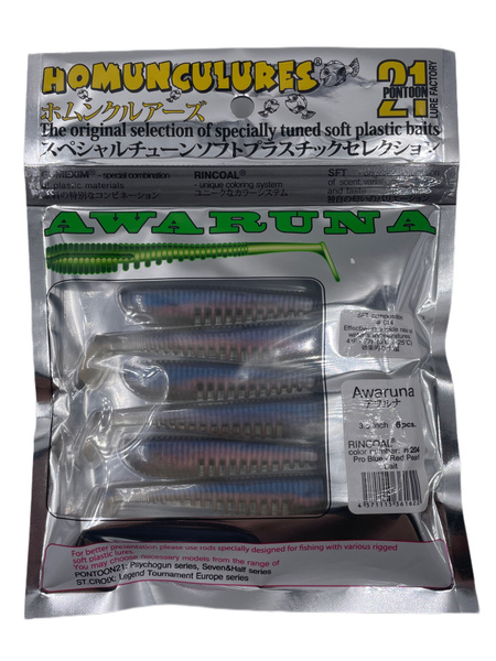 Виброхвост Pontoon21 Homunculures Awaruna 3.5 цв. #204 6 шт - купить по ...