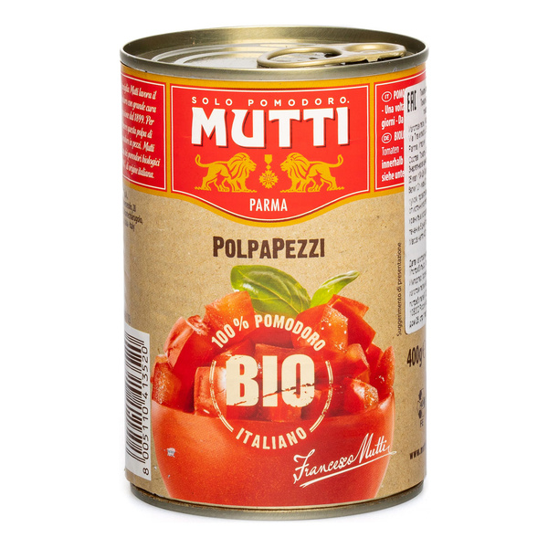 Томаты MUTTI резаные кубиками в томатном соке БИО, 400 г - купить с ...