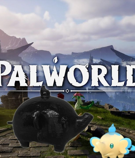 Teafant, фигурка пала из игры Palworld - купить с доставкой по выгодным ...