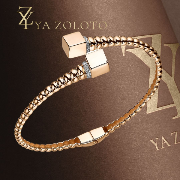 YA-ZOLOTO Браслет Золото красное 585 пробы купить на OZON по низкой цене (866993320)