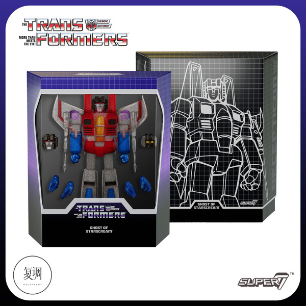 Super7 Transformers Ultimates Wave 1 Revealed Starscream Banzai-Tron ...