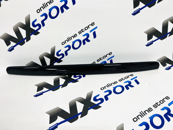 Накладка молдинг сабля крышки багажника Черный глянец для Лада Приора ...