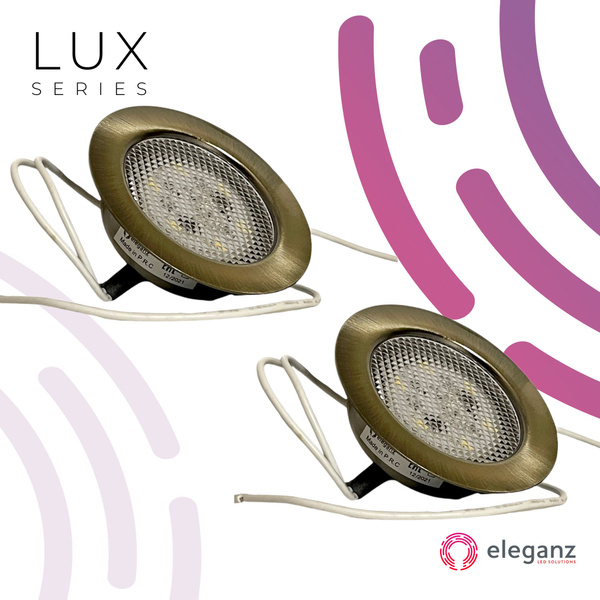 Светильник мебельный "Eleganz 4Вт", бронзовый цвет, корпус Металл ...