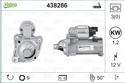 Стартер /2190 Гранта, 2192, 2194 Калина-2, 2180 Vesta/ АКПП - Valeo арт ...
