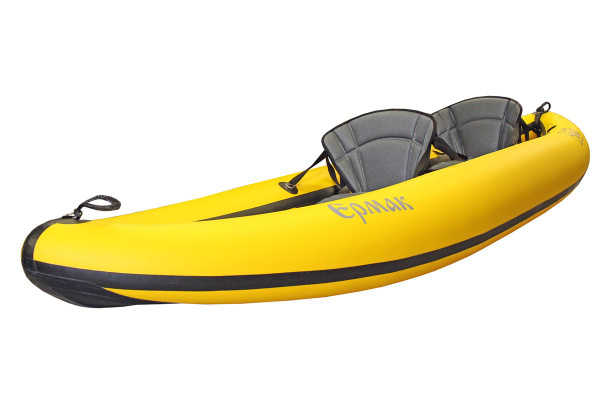 Байдарка Вольный Ветер Ермак 380 Смарт, желтый - купить с доставкой по ...