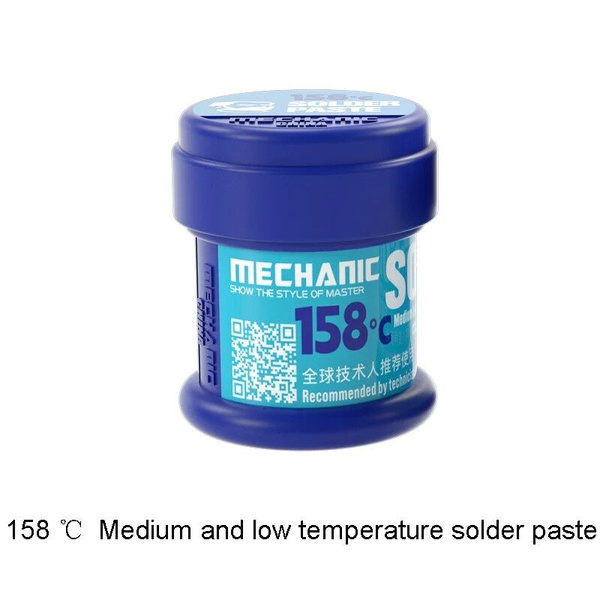 Паяльная паста MECHANIC ZC50 Flux 158C для пайки светодиодов BGA SMD ...