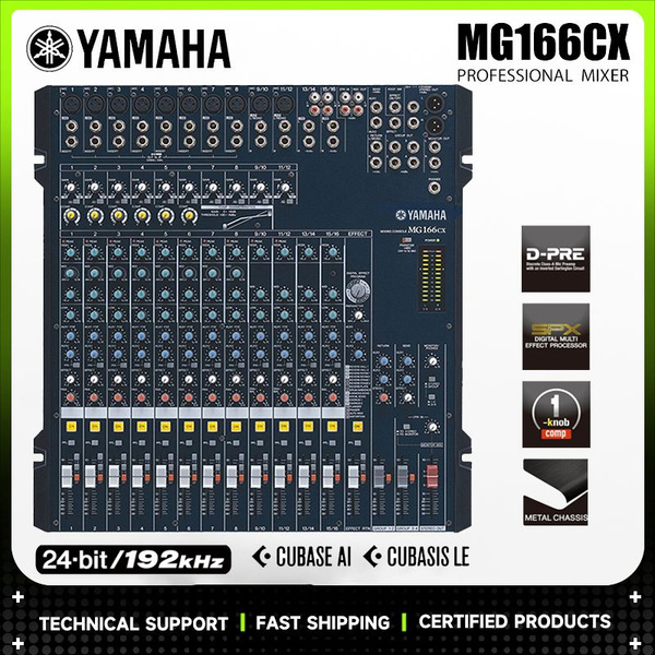 YAMAHA MG166CX 16-канальная профессиональная микшерная консоль купить ...