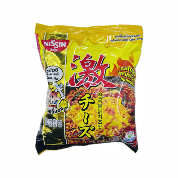 Тайская лапша в корейском стиле Nissin, 3 штуки по 60 гр - купить с доставкой по выгодным ценам ...