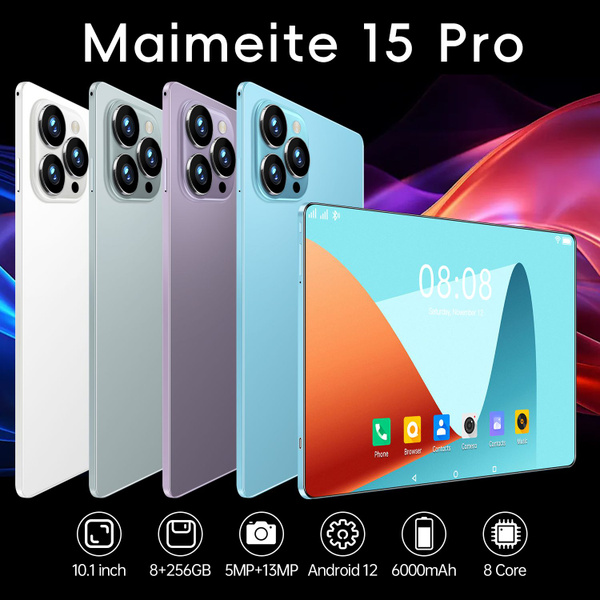 Характеристики MAIMEITE Планшет 2024 Оригинальный 15 Pro Android 12 ...