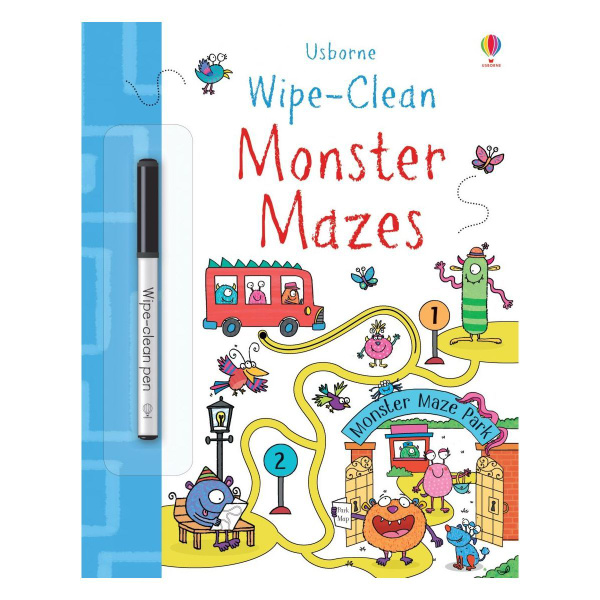 Wipe-Clean Monster Mazes купить на OZON по низкой цене (571830932)