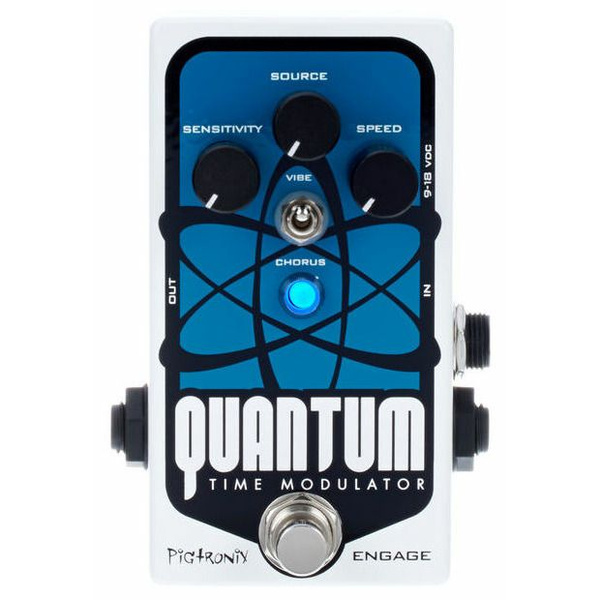 Эффект гитарный PIGTRONIX QTM Quantum Time Modulator, модулятор хорус ...