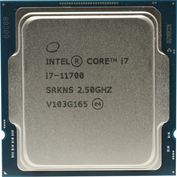 Процессор Intel Core i7 11-го поколения, OEM (без кулера), 8 яд., 2.5 ...