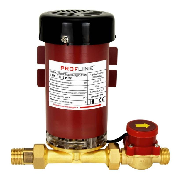 Электрический насос PROFLine Насос для повышения давления, 220 л/мин - купить по выгодной цене в ...
