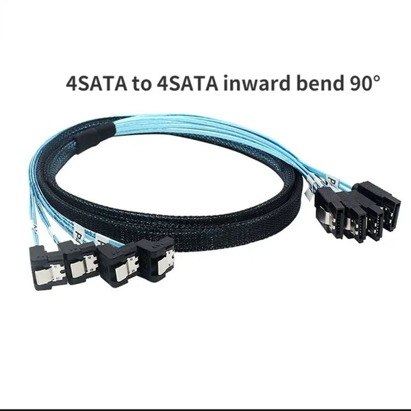 Кабель SATA3 6.0 Гбит/с 7pin SATA CABLE - купить по низкой цене в ...