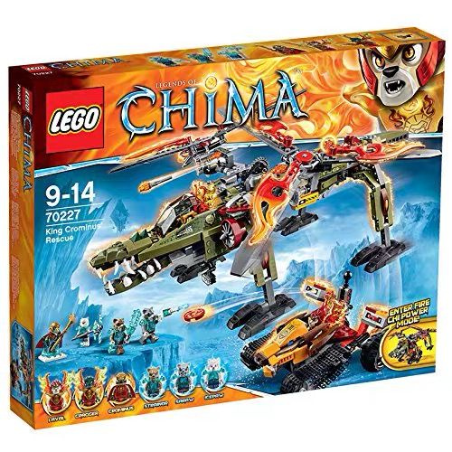 Конструктор LEGO Legends of Chima 70227 Спасение короля Кромина ...
