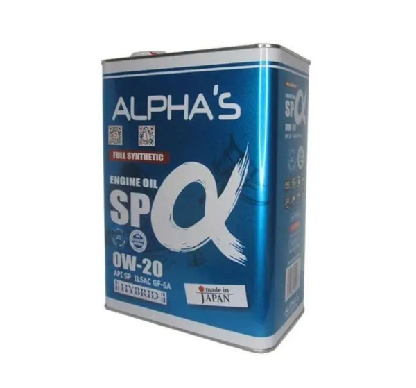 Масло моторное ALPHAS 0W-20 Синтетическое - купить в интернет-магазине ...