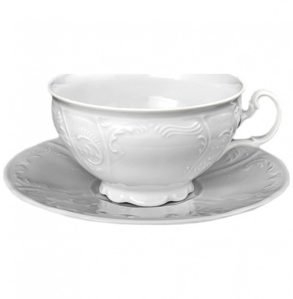 Чайная пара Thun "Без декора", на 1 перс. - купить по выгодной цене в интернет-магазине OZON ...