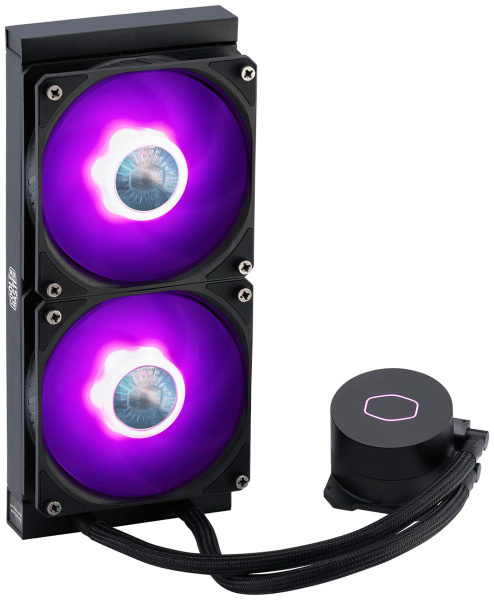 СЖО для процессоров Cooler Master MasterLiquid ML240L V2 RGB (MLW-D24M ...