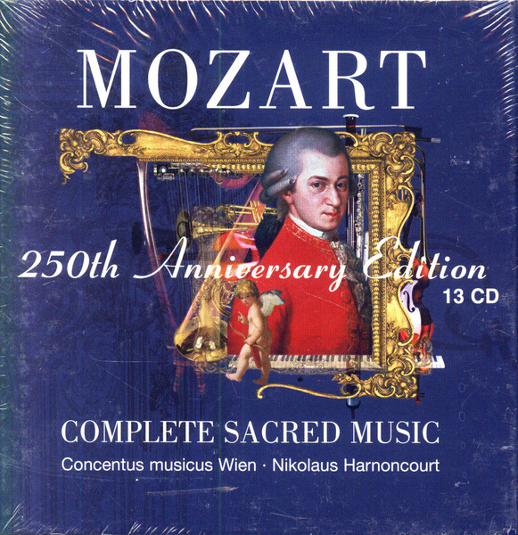 CD Mozart. Complete Sacred Music. 250th Anniversary Edition (Germany, Warner Classics, 2564 ...