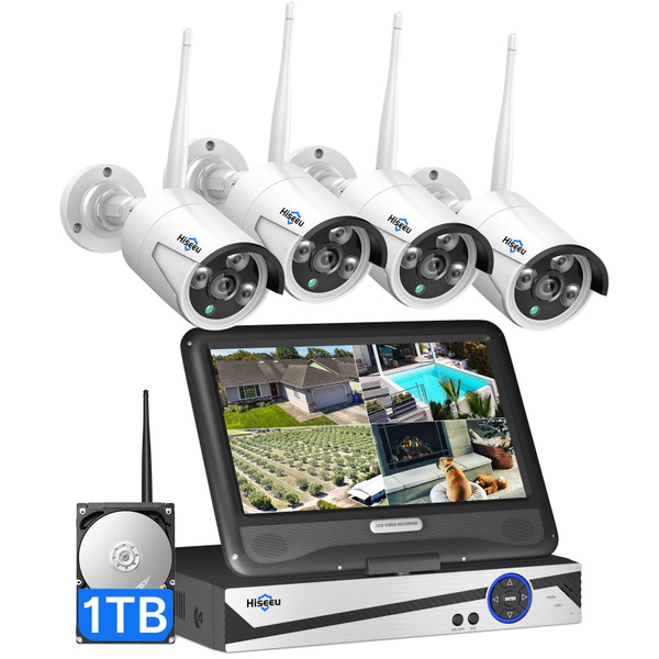 Система видеонаблюдения Hiseeu 8WK-10V-4HB6152 2560x1920 - купить по ...