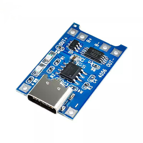 Модуль зарядки TP4056 USB Type-C с защитой, зарядное устройство для li ...
