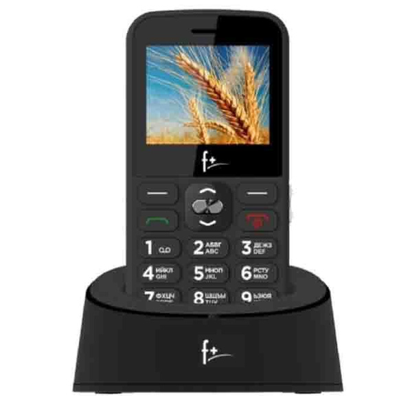 Мобильный телефон F+ Ezzy 3, черный - купить по выгодной цене в интернет-магазине OZON (1554938612)