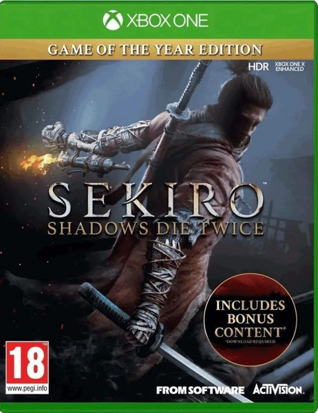 Sekiro Shadow Die Twice Game Of The Year Edition Xbox One Xbox Series OZON 1530661909