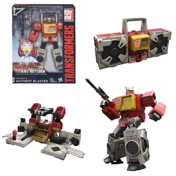Трансформеры Hasbro Игрушка Titans Return Twin Cast & Autobot Blaster ...