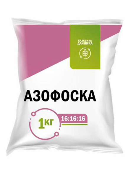 Удобрение Азофоска (нитроаммофоска) 1 кг - купить с доставкой по ...