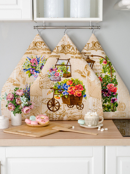 Полотенце кухонное MASO home 47x60, 3шт - купить по выгодной цене в ...