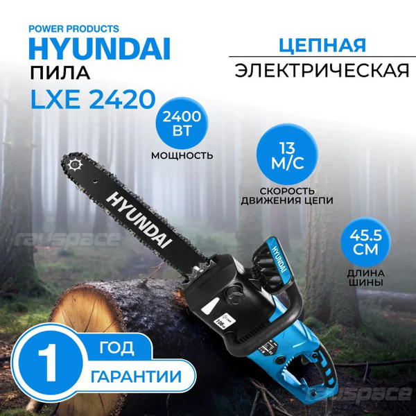 Электрическая пила Hyundai LXE2420 - купить с доставкой по выгодным ...
