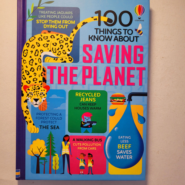 Usborne. 100 Things to Know About Saving the Planet | Frith Alex ...